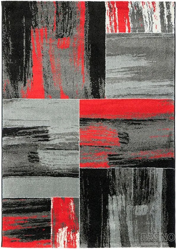 Breno Kusový koberec HAWAII 1350 Red, 120x170 cm, Vícebarevné/Červená