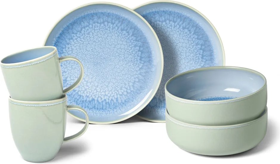 Villeroy&Boch Villeroy & Boch Crafted Blueberry snídaňový set, 6 kusů