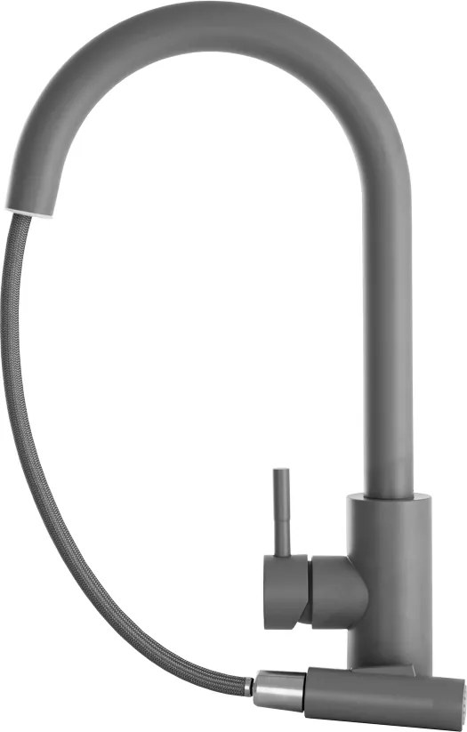 Gamma Taru Slim, vysoká dřezová baterie h-400, šedá, GMA-BTS-GPG
