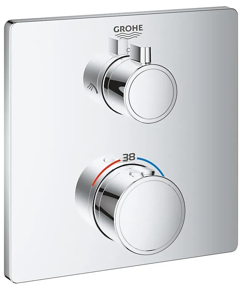 GROHE 24079000 - Termostatická sprchová baterie GROHTHERM lesklý chrom