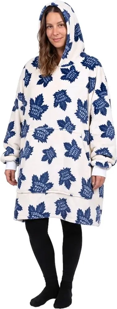 Mikinová televizní deka NHL Toronto Maple Leafs - vel. M