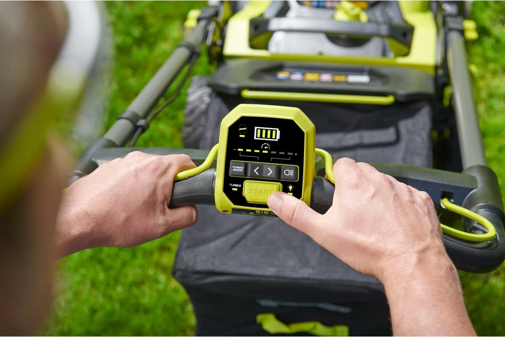 Ryobi RY36LMXSP53B-160 36V MAX POWER Bezuhlíková sekačka na trávu 53 cm (1x6.0Ah)
