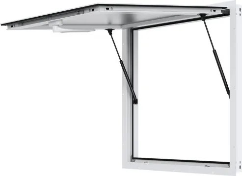 91,4 cm L × 91,4 cm W Koncesionářský stojan Obslužné okno Food Nákladní automobil