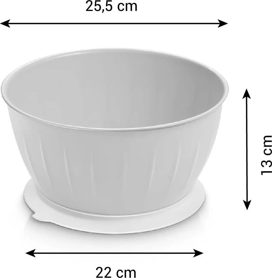 TESCOMA Mísa plastová s přísavkou DELÍCIA ø 26 cm