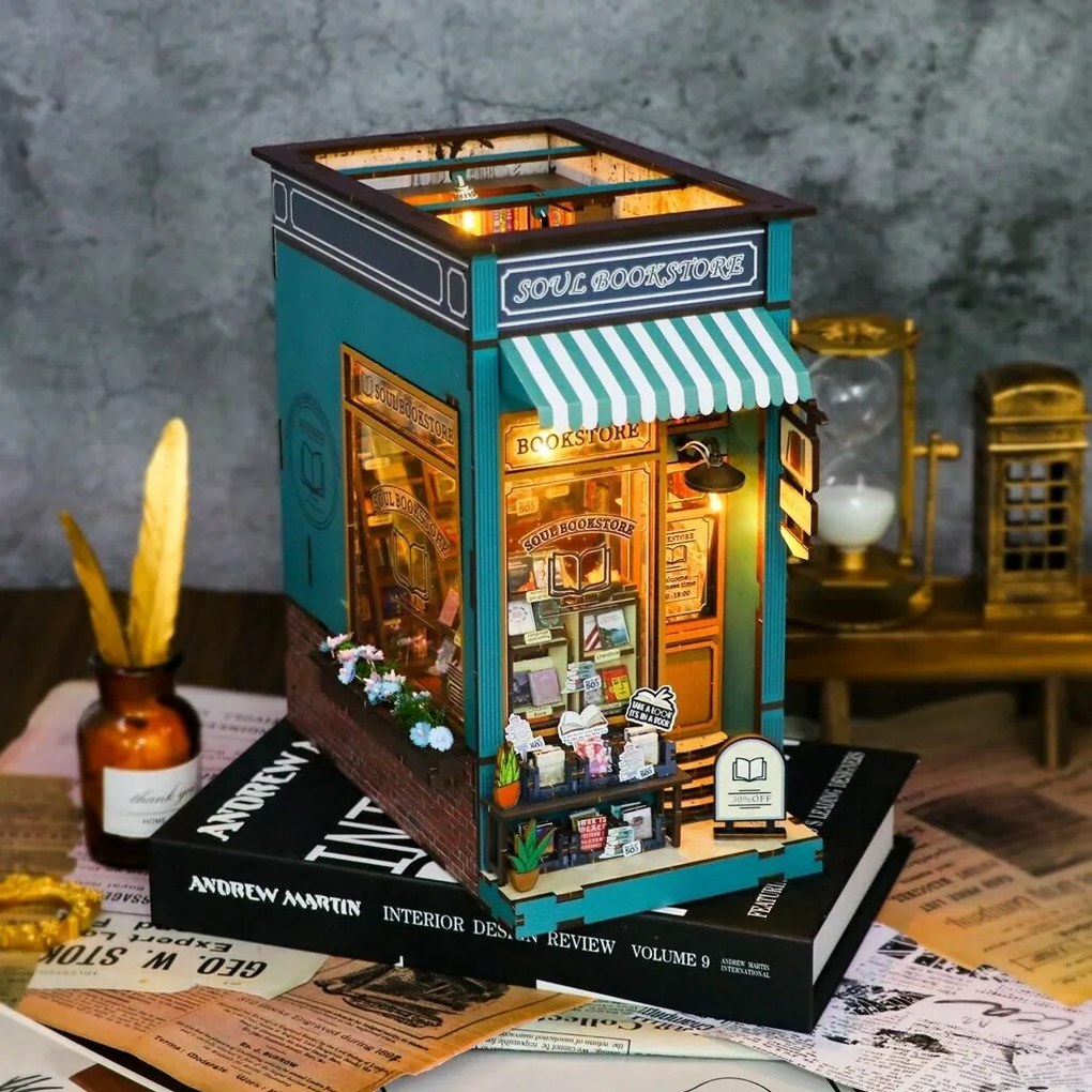 2Kids Toys 3D skládačka Zarážka na knihy Knihkupectví duše