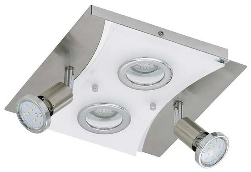 Briloner 3582-042 - LED Stropní svítidlo RIPOSO 2xLED/5W/230V + 2xGU10/3W