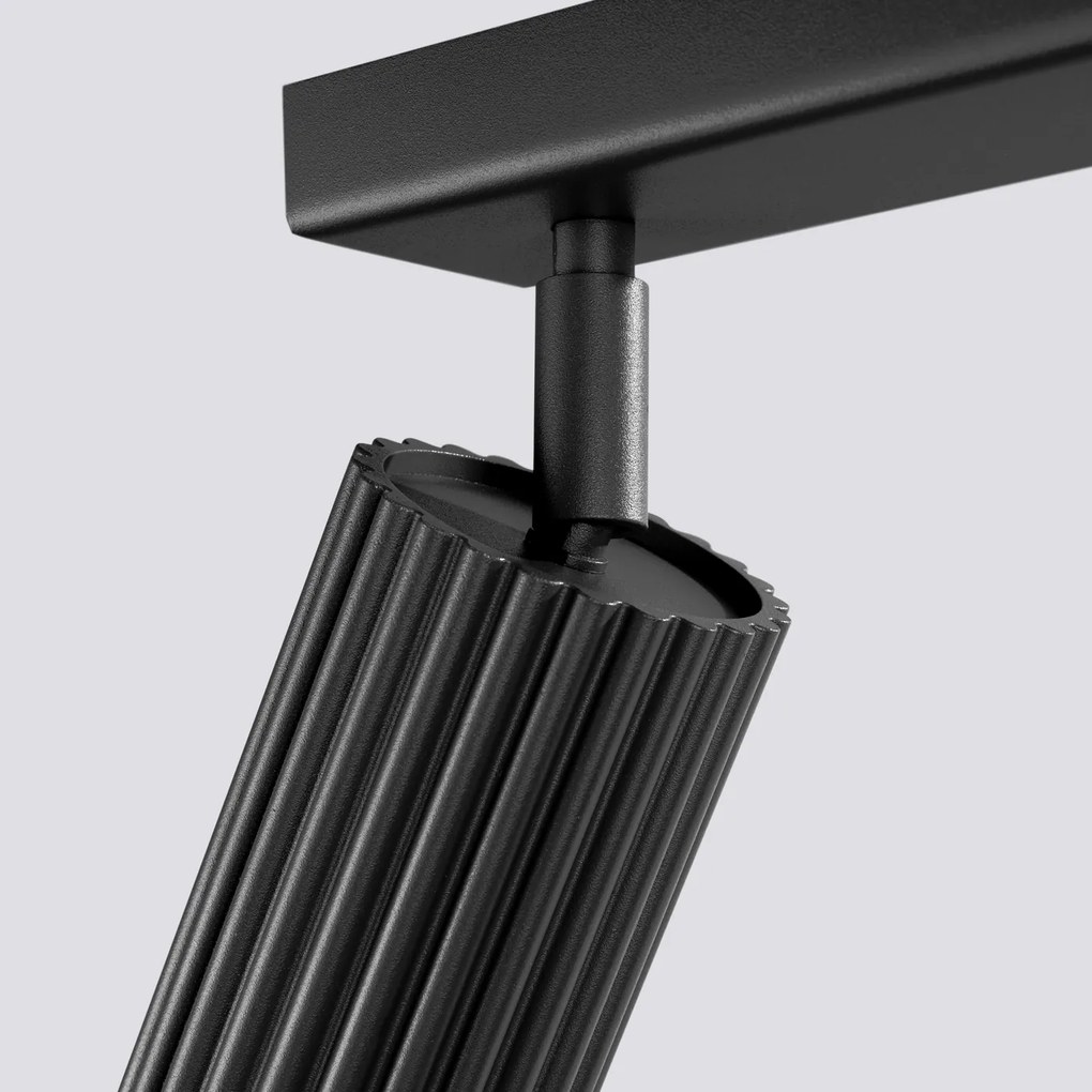 Sollux Lighting Stropní svítidlo KARBON 4L černé