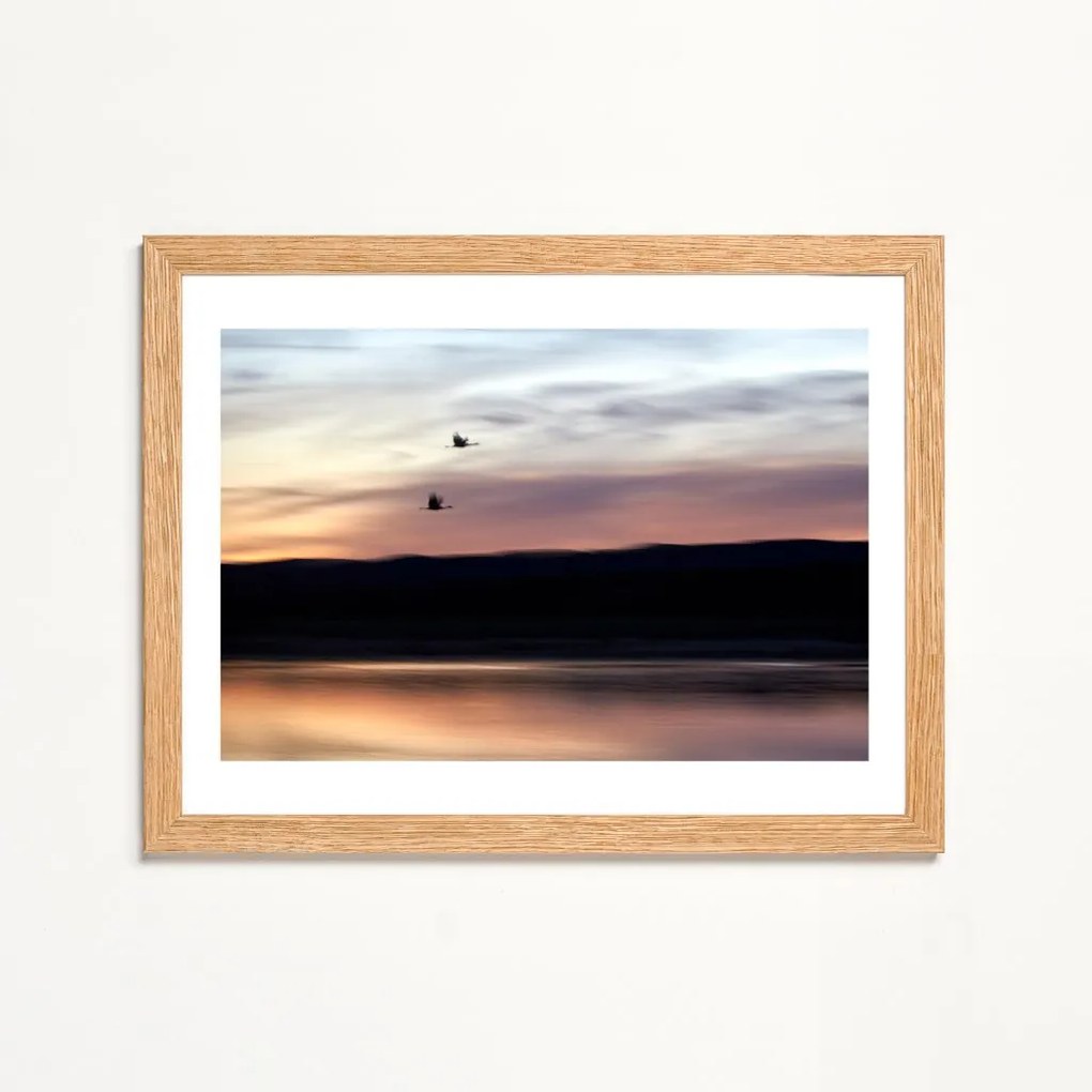 Jiří Hřebíček | Together Through Twilight Rám: Bílý, Velikost: 20 x 30 cm