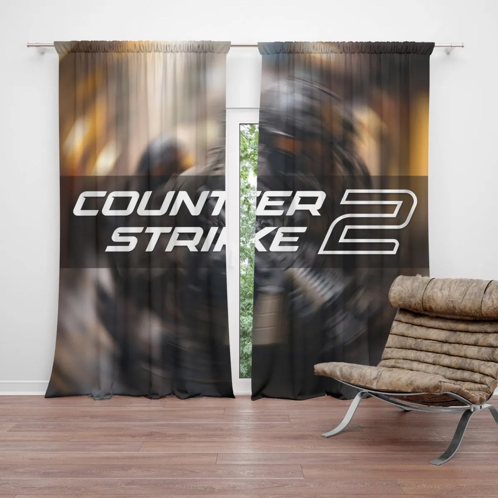 Sablio Závěs Counter Strike 2 Voják: 2ks 140x250cm