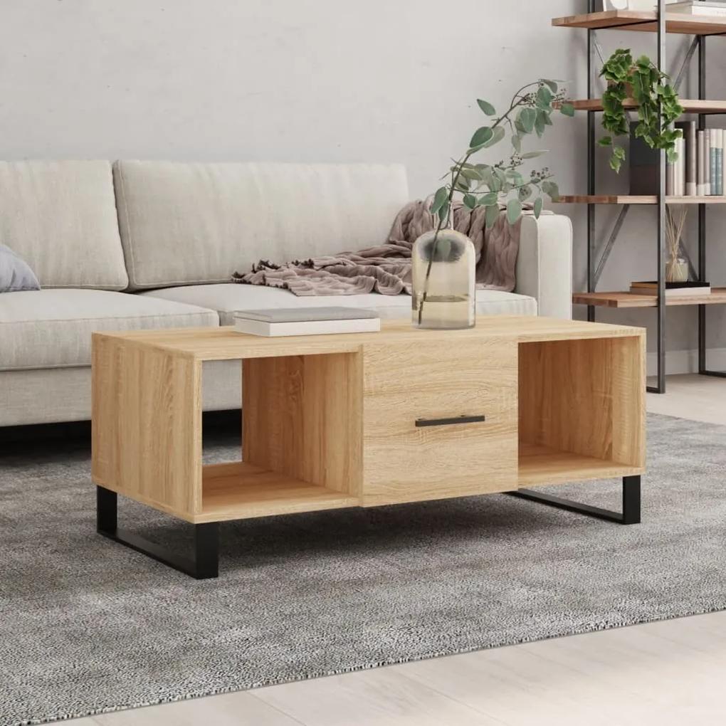 vidaXL Konferenční stolek 102 x 50 x 40 cm kompozitní dřevo [829330] Barva: Betonová šedá
