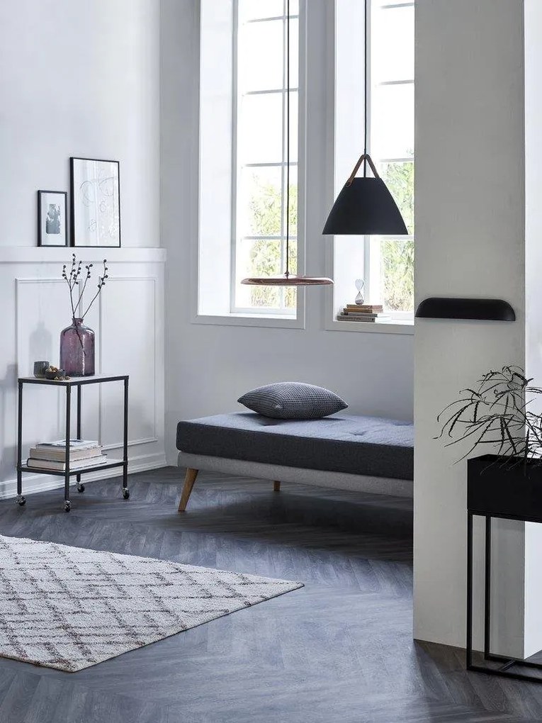 NOR 84091003 Venkovní nástěnné svítidlo Front 36 1x13,9W LED černá opál - NORDLUX