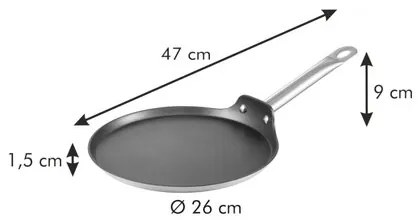 TESCOMA pánev na palačinky GrandCHEF ø 26 cm