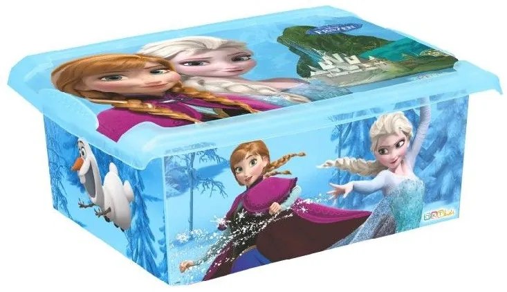 OKT Úložný box na hračky Fashion-Box Frozen 10 litrů