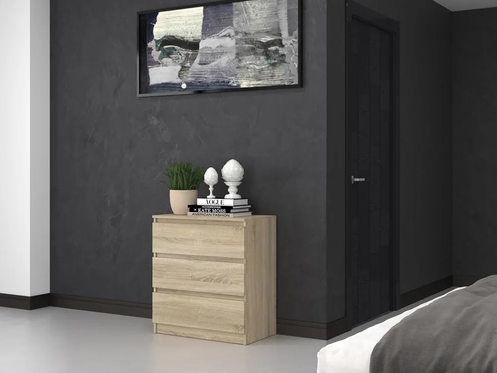 TPS Komoda MALVA M3 70 cm - Dub sonoma