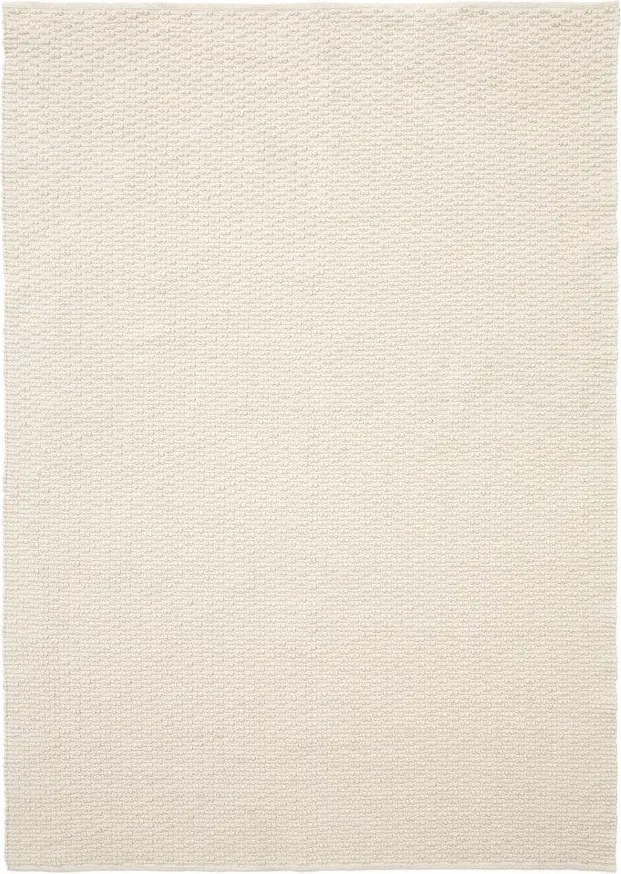 Krémový ručně tkaný koberec s příměsí bavlny 160x230 cm Mascarell – Kave Home