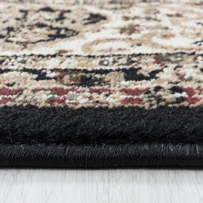 Vopi | Kusový koberec Kashmir 2608 black - 80 x 150  cm