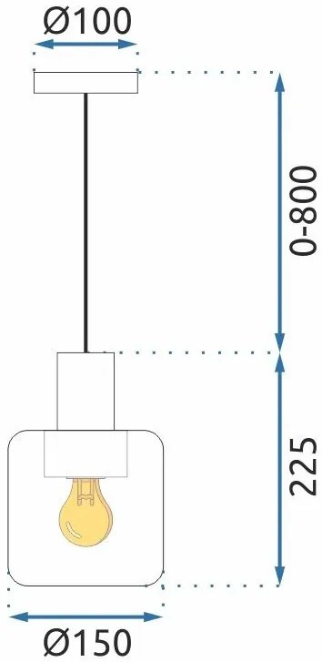 Závěsná lampa LA BELLE II růžová/mramor