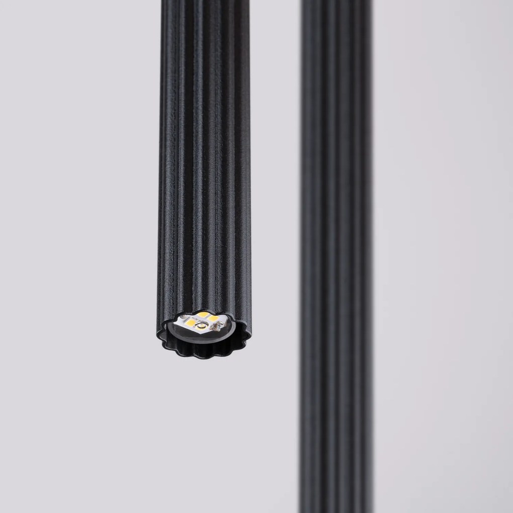Sollux Lighting Závěsná lampa ARCHE 2P černá