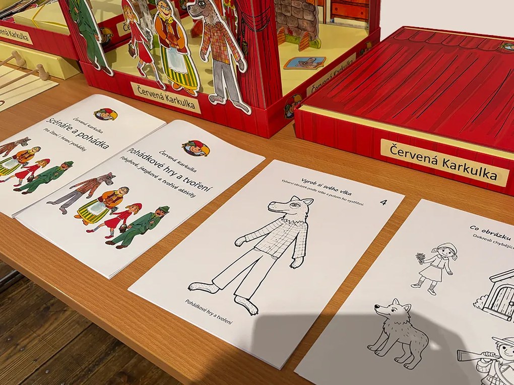 MARIONETINO Pohádkový program Červená Karkulka