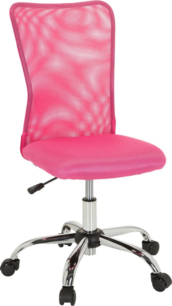 XXXLutz OTOČNÁ ŽIDLE PRO MLÁDEŽ, síťovina, pink MID.YOU - Dětské otočné židle - 001918001903