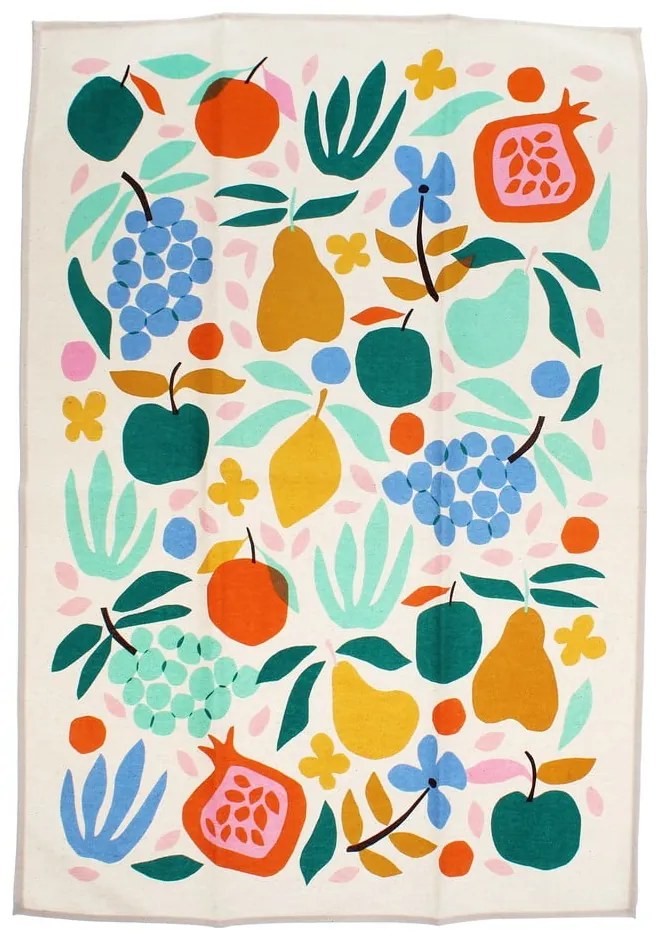 Bavlněná utěrka 50x70 cm Fruits de Provence – Rex London