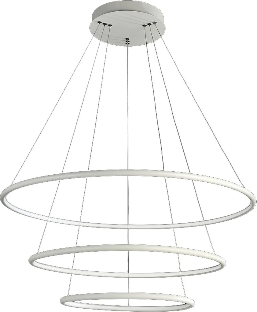 Závěsné LED svítidlo Orion, 3x LED 99w, 3000k, w