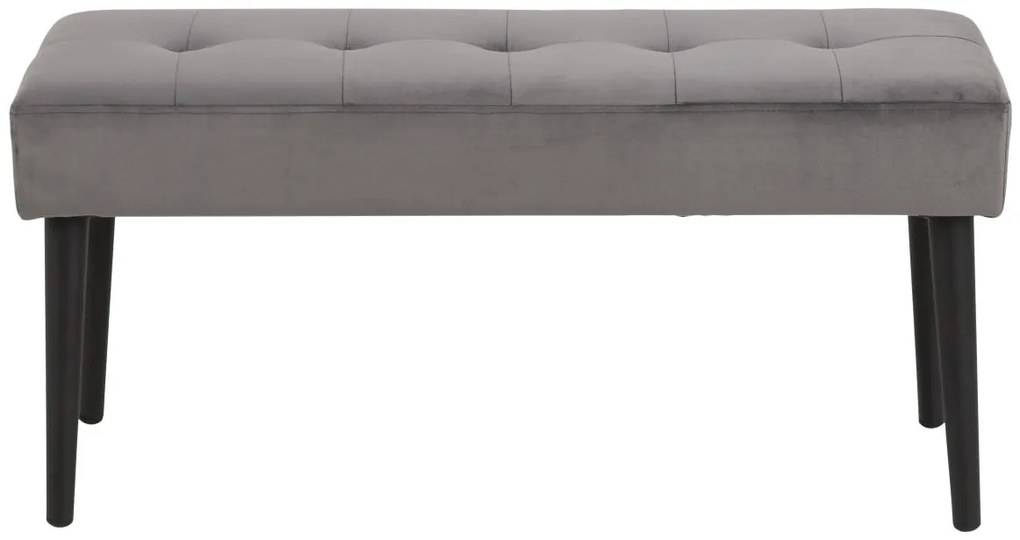 Designová lavička Neola tmavě šedá