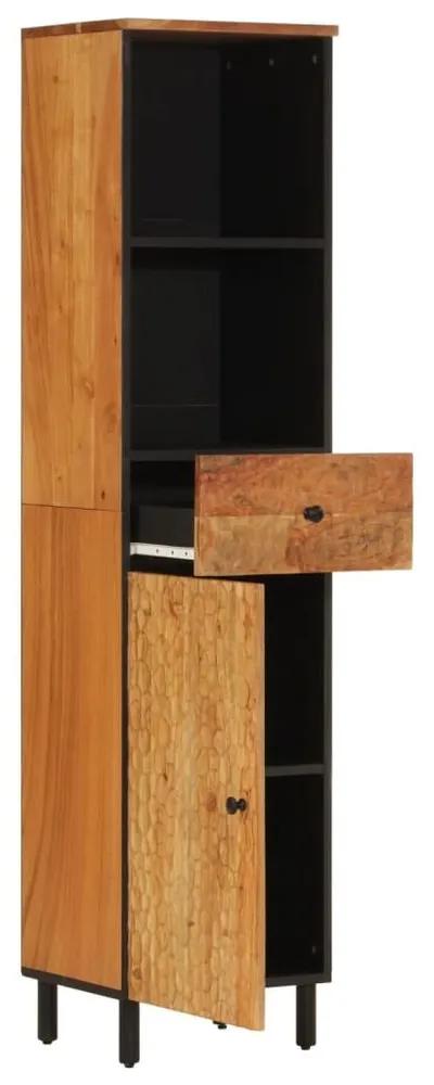 Petromila Koupelnová skříňka 38 x 33 x 160 cm masivní akáciové dřevo