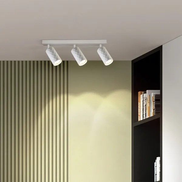 Brilagi - LED RGBW Stmív. bodové svít. SELE DIAMANT 3xGU10/4,8W/230V bílá