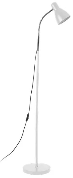 Stojací lampa Virone Lar 1xE27 20W, 155cm, bílá