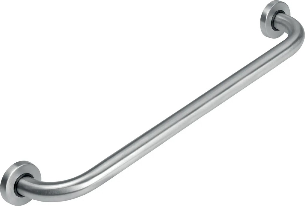 Novaservis, Madlo rovné 600 mm s krytkami kartáčovaná nerez, R6661-4