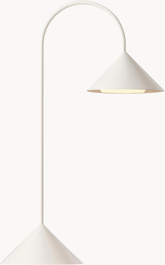 Přenosná exteriérová stolní LED lampa Grasp, stmívatelná