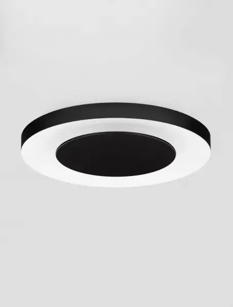 LED stmívatelné černo-bílé moderní stropní svítidlo Pada