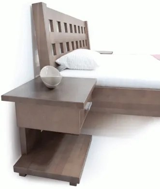 GWdesign Postel Kira - buk Moření: B12, Síla materiálu: 40 mm, Rozměr: 180 x 200 cm