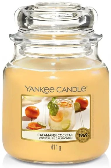 Aromatická svíčka, Yankee Candle Calamansi Cocktail, hoření až 75 hod