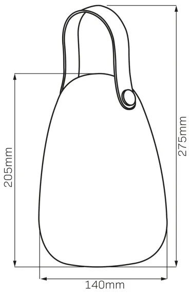 LED RGBW Solární svítidlo CANARIA LED/2W/1,2V 400 mAh IP44 bílá