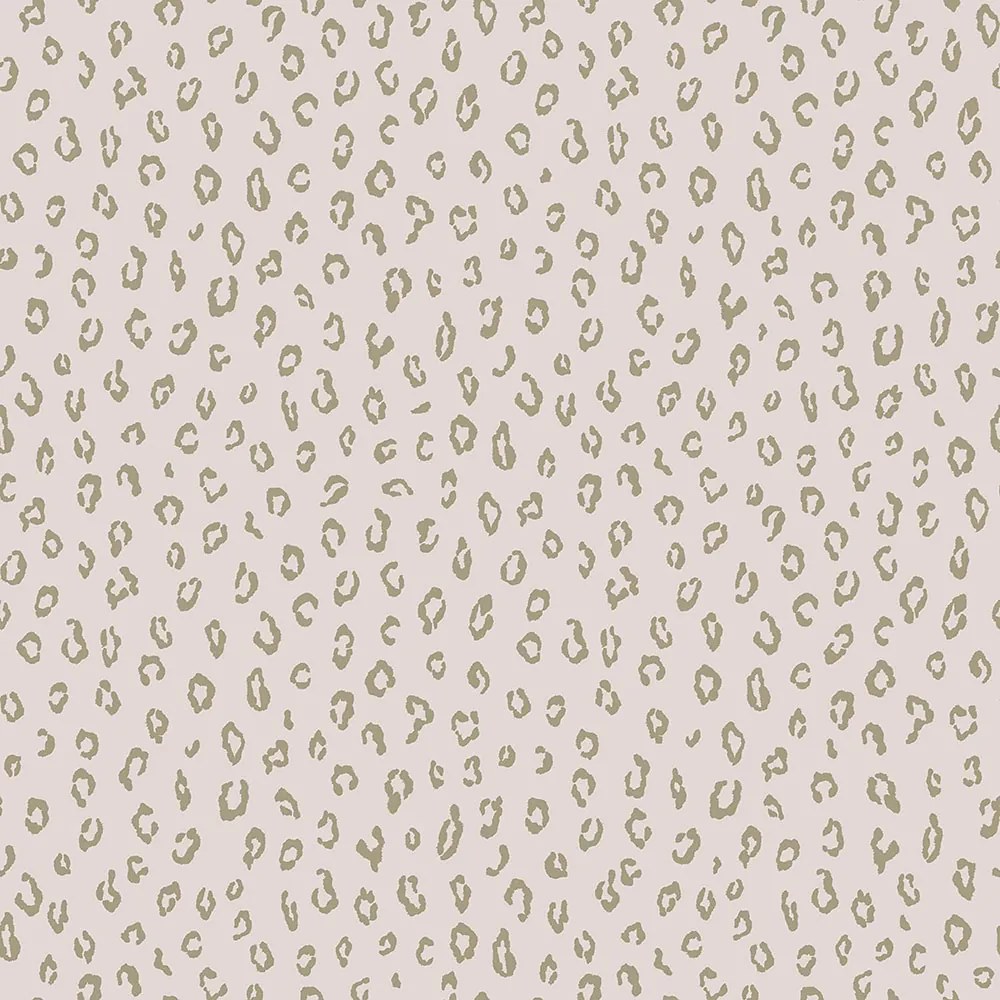 Esta Home Starorůžová vliesová tapeta, zlatý vzor Leopard 139273 rozměry 0,53 x 10,05 m