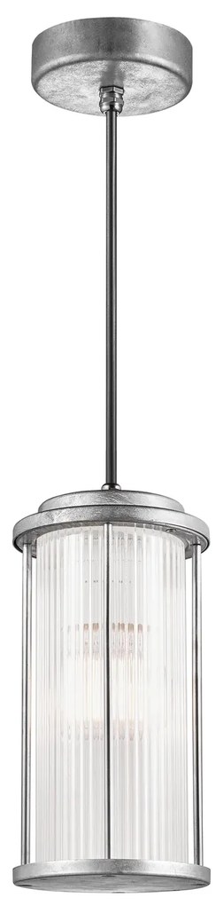 Venkovní závěsné svítidlo NORDLUX Linton IP54 Varianta: Ø 99 x 254 mm, 15 W, E27, pozinkovaná ocel