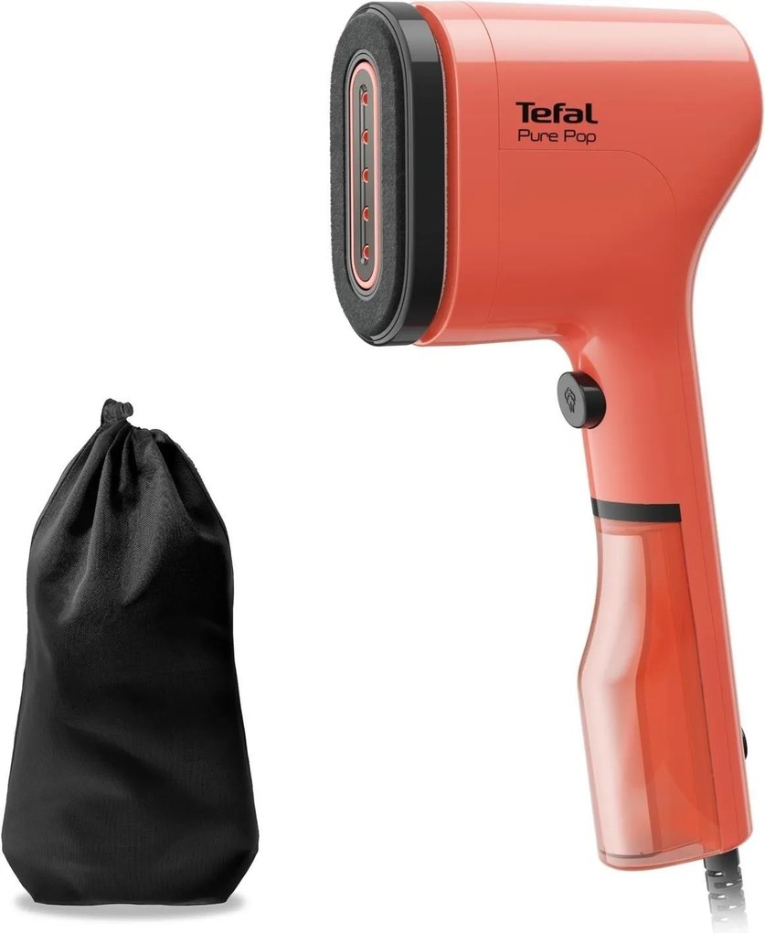 Napařovač oděvů tefal dt2022e1 pure pop červený