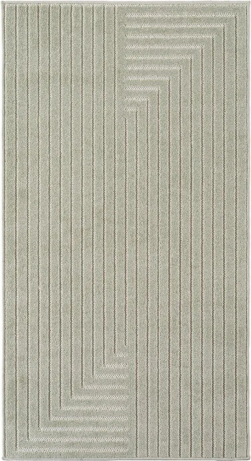 Zelený vnitřní a venkovní koberec 80x150 cm Nova 1202 – Ayyildiz Carpets