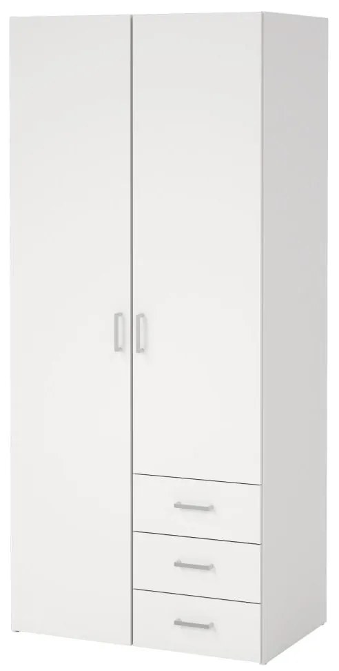 Skříň Sid 2d3s 175 bílá