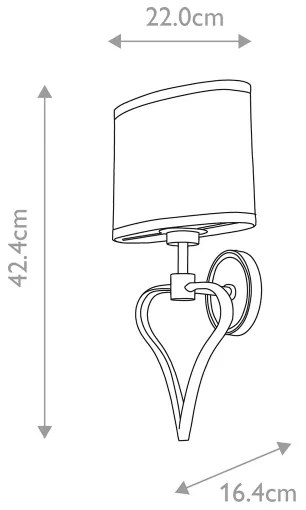 Elstead BATH-FALMOUTH-PC- LED Koupel. svítidlo FALMOUTH 1xG9/3W/230V+LED/1W IP44