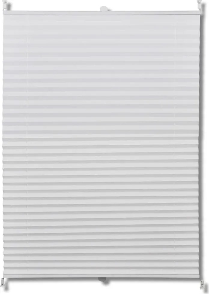 vidaXL Plisované žaluzie / rolety Plisse 50 x 150 cm - [240591] Barva: Bílá