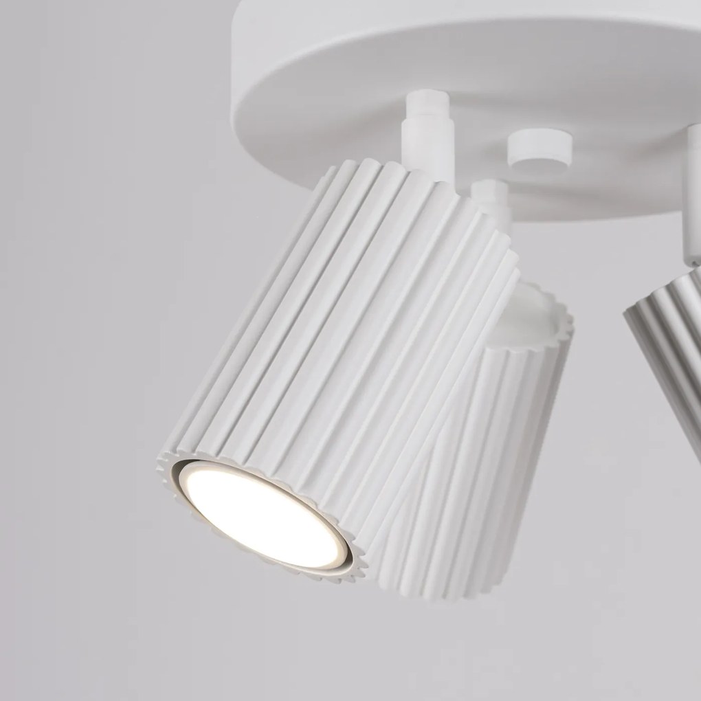 Sollux Lighting Stropní svítidlo KARBON 3P bílé