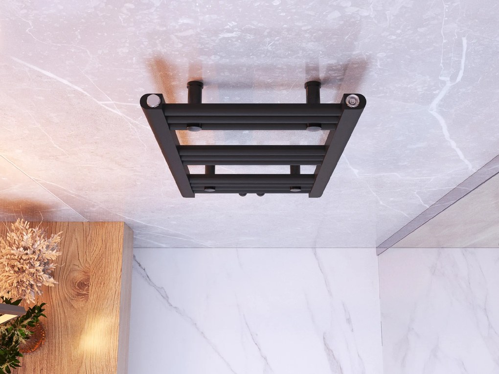 Gamma Erga Simple, topné těleso 700x300 mm, 193 W, černá, ERG-LAV-SIMP-7030-BK