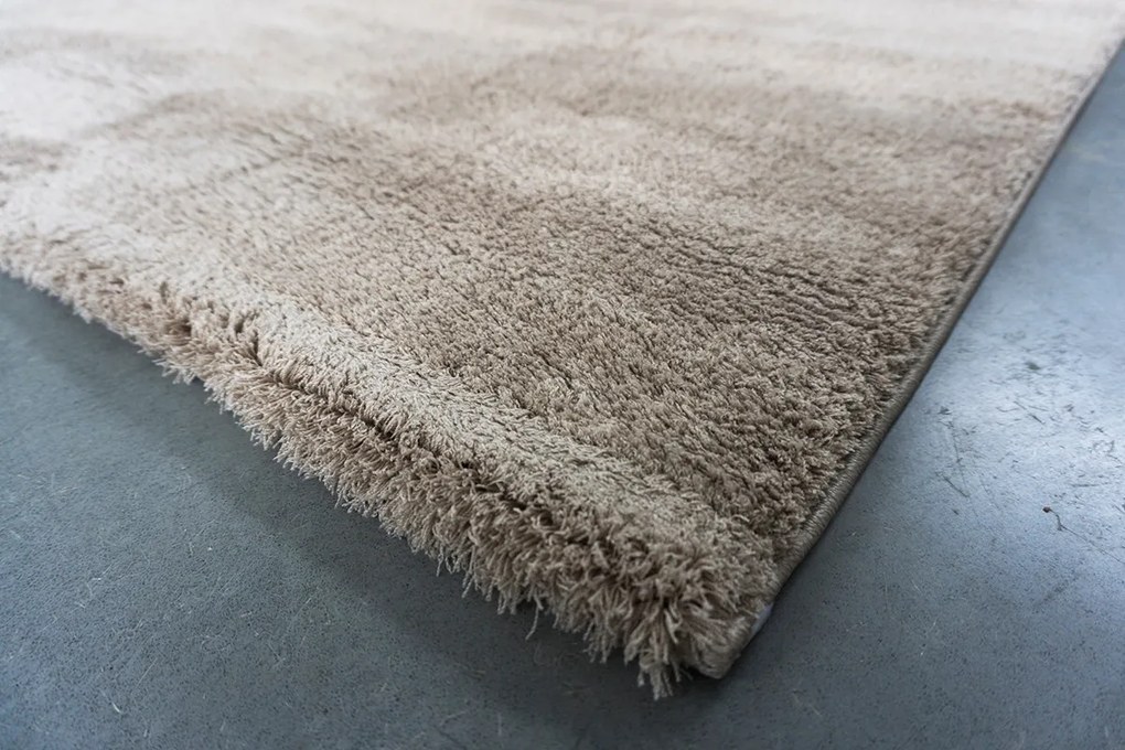BE Koberec Microsofty 8301 BEIGE - béžový obdélníkový Rozměr: 120x180 cm