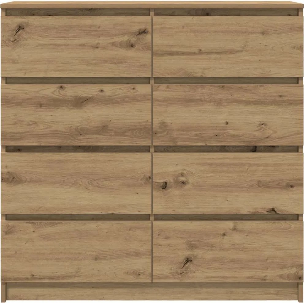 Příborník dub artisan 100x35x99 cm kompozitní dřevo 3328497