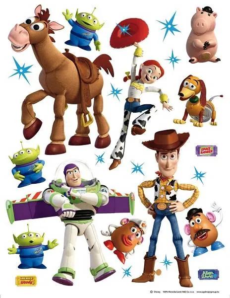 Dekorace na zeď Toy Story