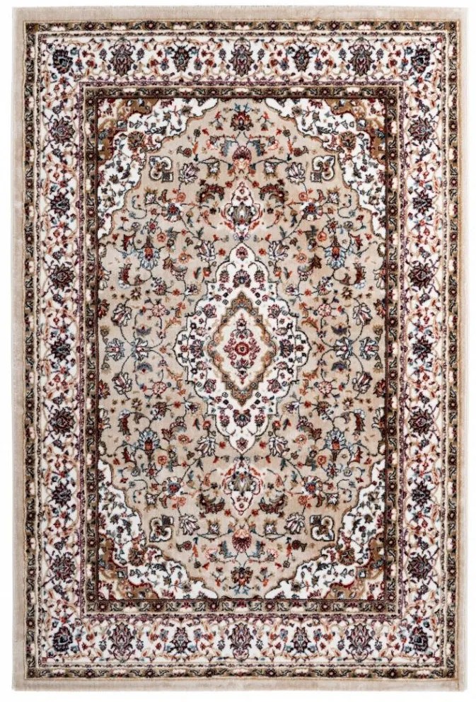 Obsession, Kusový koberec Isfahan 740 beige, 160x230, béžová, obývací pokoj
