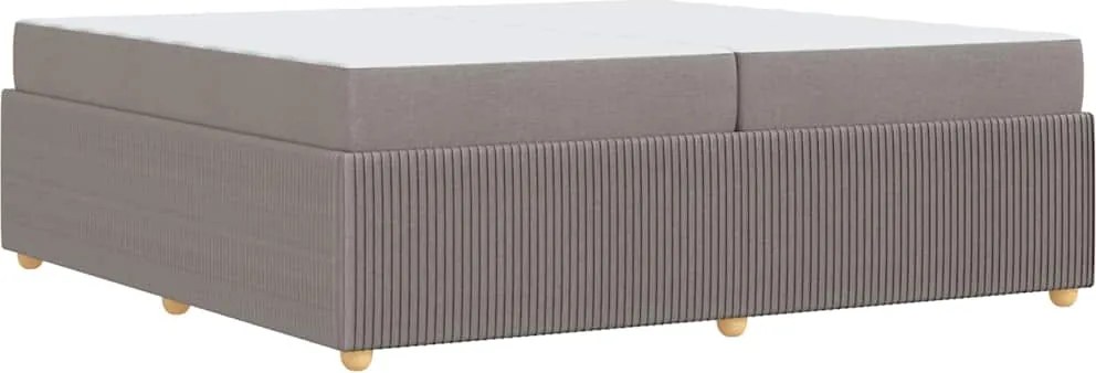 Rám postele Taupe 200 x 200 cm textil 3398435